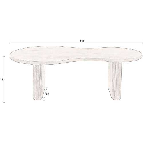 Dutchbone Tilon Coffee Table | Naken Interiors